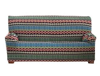 Eysa Kilim - Sofabezug, elastisch, Blau 3 Plätze blau