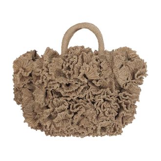 Ibeliv Femme, Sacs, Beige, Taille: ONE Size Sac &agrave; main Corail