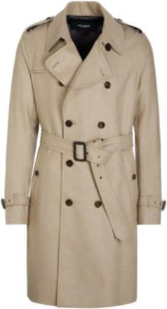 Dolce & Gabbana Herren, Mäntel, Beige, LGröße