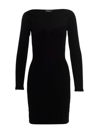 Dsquared2 Robe Courte - Noir