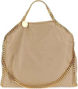 Stella McCartney Falabella 3-Chain Bag - Femme - Sacs - Beige - Taille: ONE Size