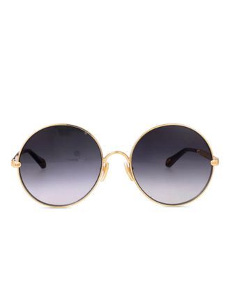Chloé round-frame sunglasses - Or