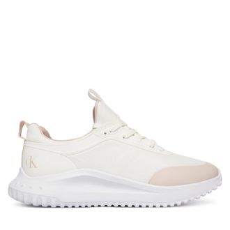 Calvin Klein Jeans Sneakers Calvin Klein Jeans Eva Runner Laceup Sock Mat Mix YW0YW02064 Wei&szlig;