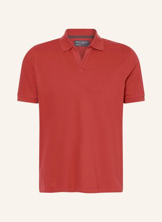 Marc O'Polo Marc Opolo Strick-Poloshirt Regular Fit rot