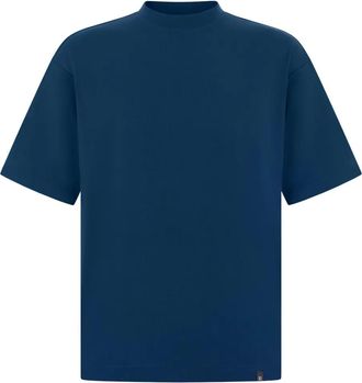 Boggi Milano detail appliqu&eacute; T-shirt - Blau