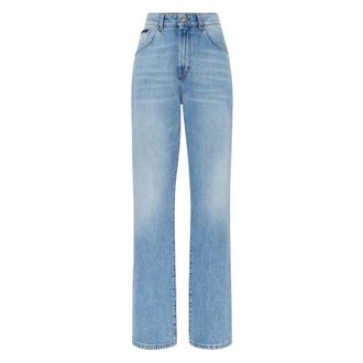 Philipp Plein Femme, Jeans, Bleu, Taille: W29 Jeans Coupe Droite
