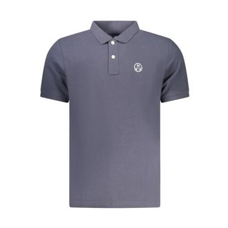 North Sails Polohemd aus Baumwolle - - Tops - Herren - Blau - 2XL