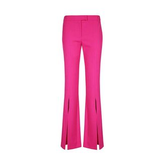 Versace Jeans Couture Ausgestellte Hose mit Cut-Out-Details - - Trousers - Damen - Rosa - XS