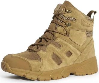 Generic Bottes descalade antidérapantes pour homme, montagne, désert, randonnée, chasse, travail, sable, 42 EU