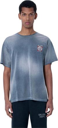 Gallery Dept. Homme, Tops, Gris, Taille: 2XL T-shirt ras du cou effet vieilli