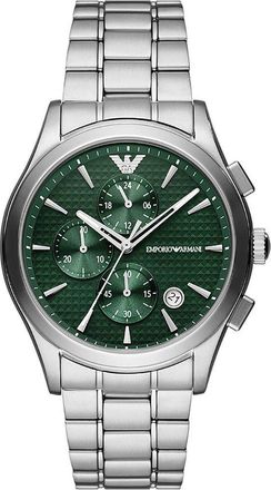 Emporio Armani Paolo Silber Herren Armbanduhr AR11529