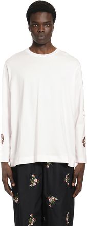 Simone Rocha Daisy Cutout Long Sleeve T-Shirt