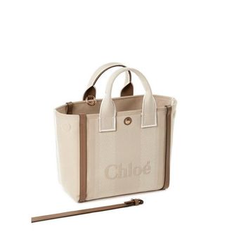 Chlo&eacute; Petit sac cabas Carry en toile