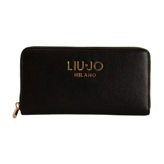 Liu Jo Femme, Accessoires, Noir, Taille: ONE Size Portefeuille Noir avec Style Cerna