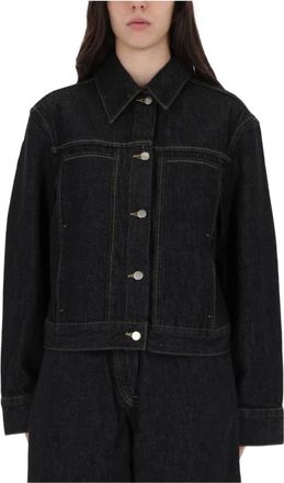 STUDIO NICHOLSON Femme, Vestes, Noir, Taille: 40 FR Veste en denim Tahoe