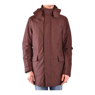 Peuterey Bordeaux Oversized Kapuzen-Oberbekleidung - - Jackets - Herren - Braun - M