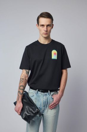 Casablanca Black Jersey T-shirt