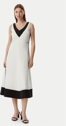 Karl Lagerfeld Sommerkleid B2W13026 Creme Regular Fit
