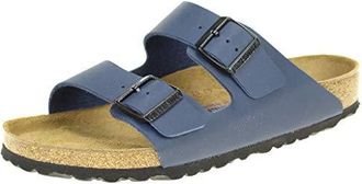 Birkenstock Arizona, Sandales de coupe étroite Mixte Adute -Bleu - 38 EU (étroit)