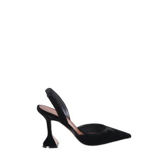 Amina Muaddi Damen, Schuhe, Schwarzk, 38 1/2 EUGr&ouml;&szlig;e