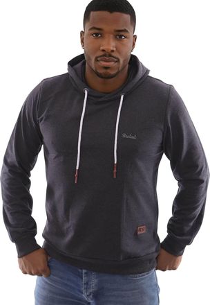 Reslad Kapuzenpullover Herren Hoodie - Fitness Pullover, Sweatshirt Herren f&uuml;r Training, Sport & Freizeit - Bequemer Sweater Pulli RS-1011 Anthrazit 2XL