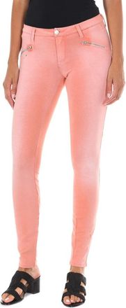 Met Ripped Skinny Sweatpants - - Trousers - Damen - Rot - W30