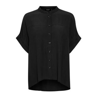 Soaked In Luxury Blusen - - Blouses & Shirts - Damen - Schwarzk - 2XL