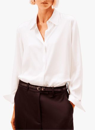 Tommy Hilfiger Chemise coupe standard &agrave; patte invisible