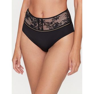 Passionata Klassischer Damenslip mit hoher Taille Olivia P49J30 Schwarz