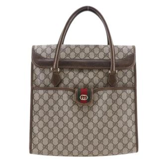 Gucci Pre-owned Plastik handtaschen - - Pre-owned - Herren - Braun - ONE SIZE