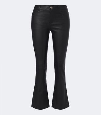 Stouls Pantalon &eacute;vas&eacute; Dean en cuir