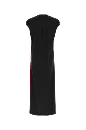 Loewe Satin Dress - Black