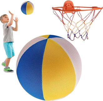 Generico Kein Basketball, ger&auml;uscharmer Basketball f&uuml;r einen ruhigen Tropf - Indoor-Trainingsball mit Tropfen, ger&auml;uschloser Trainingsball f&uuml;r Kinder,, M&auml;dchen