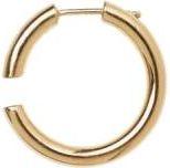 Maria Black Femme, Accessoires, Jaune, Taille: ONE Size Open Creole Hoop