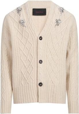 Simone Rocha Cardigan droit en laine