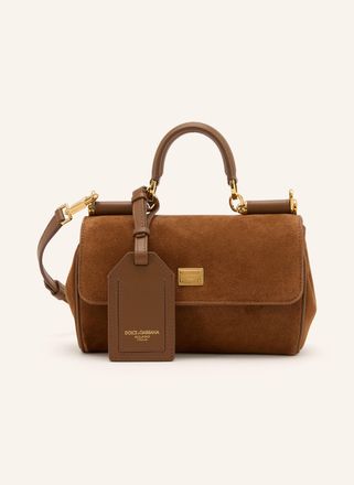 Dolce & Gabbana Handtasche My Sicily Mini braun