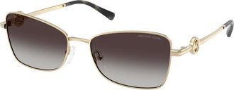 Michael Kors Lunettes de soleil Andros - Femme - Accessoires - Jaune - Taille: 56 MM