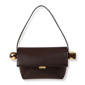Jacquemus Hobo Bags - Le Rond Carré Bag - Gr. unisize - in Braun - für Damen