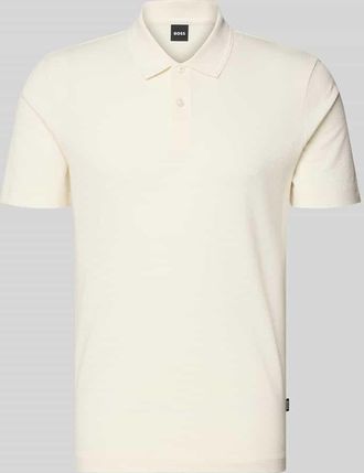 HUGO BOSS Regular Fit Poloshirt aus Baumwoll-Mix Modell PARLAY 240