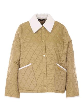 Barbour Blouson Rembourr&eacute; - Beige
