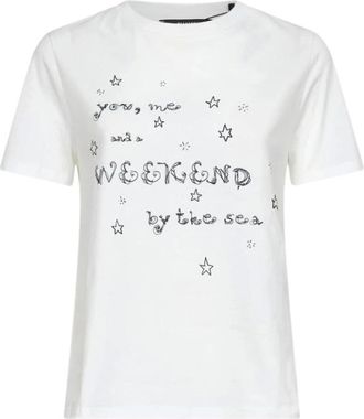 Max Mara Femme, Tops, Blanc, Taille: 42 FR T-shirt W