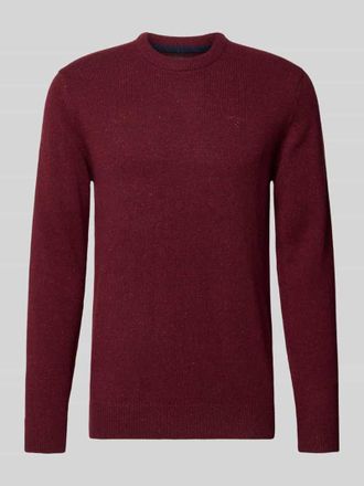 Barbour Pullover aus Woll-Seide-Mix mit Rundhalsausschnitt Modell TISBURY