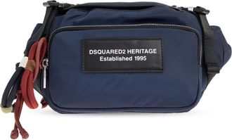 Dsquared2 Homme, Sacs, Bleu, Taille: ONE Size Logo Belt Bag