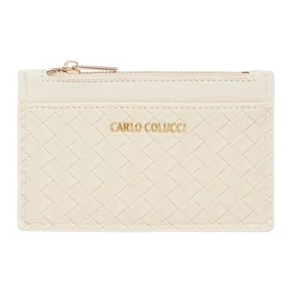 Carlo Colucci unisex, Accessoires, Beige, Taille: ONE Size Porte-cartes