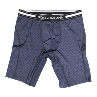 Dolce & Gabbana Homme, Sous-v&ecirc;tements, Bleu, Taille: S Bike Shorts