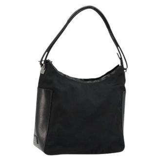 Gucci Sac bandouli&egrave;re vintage Pre-owned - Femme - Pre-owned - Noir - Taille: ONE Size
