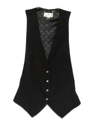 Elisabetta Franchi Gilet - Noir