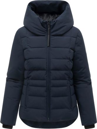 Navahoo Damen Steppjacke Steppt&auml;nzchen mit Kapuze