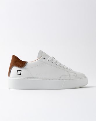 D.A.T.E. sfera pony white-cuoio