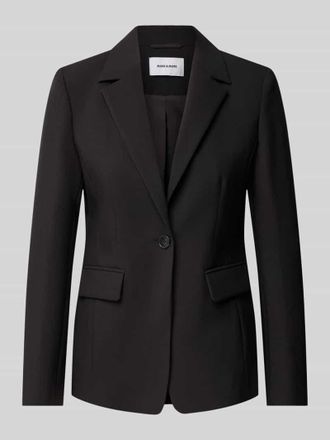 More & More Slim Fit Blazer mit Pattentaschen